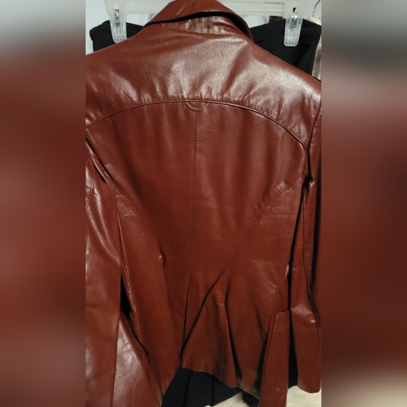 Etienne Aigner | Jackets & Coats | Vintage Etienne Aigner Leather ...
